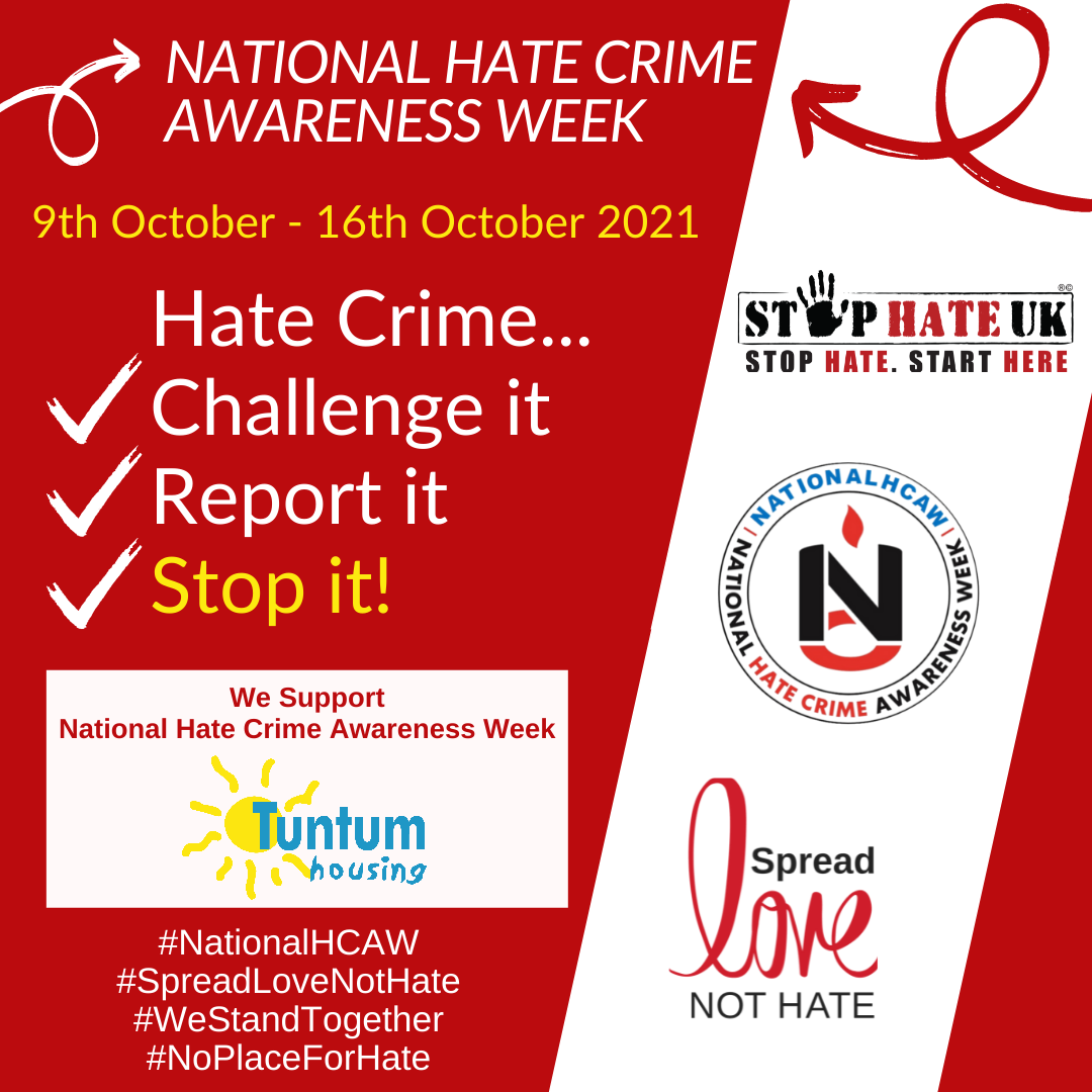 National Hate Crime Awareness Week - 11-16 October 2021 - Tuntum ...